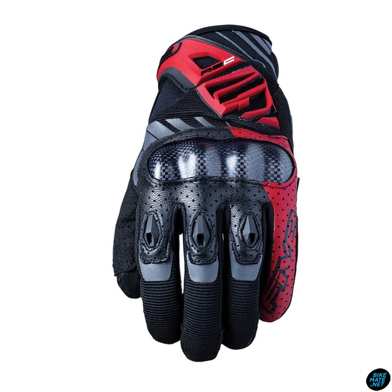 FIVE RS-C Red Advanced Motorcycle Gloves - Advanced Gear