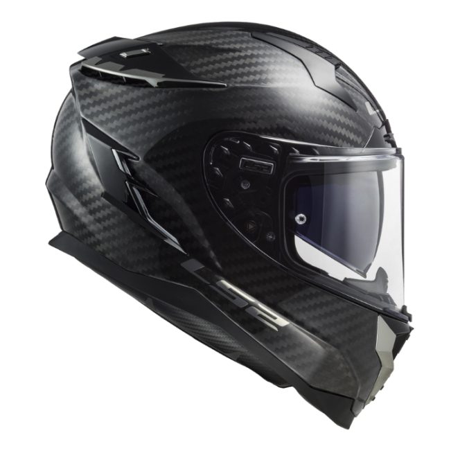 หมวกกันน็อค L2S FF327 Challenger Carbon สี Solid