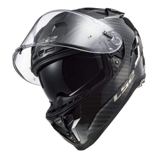 หมวกกันน็อค L2S FF327 Challenger Carbon สี Solid